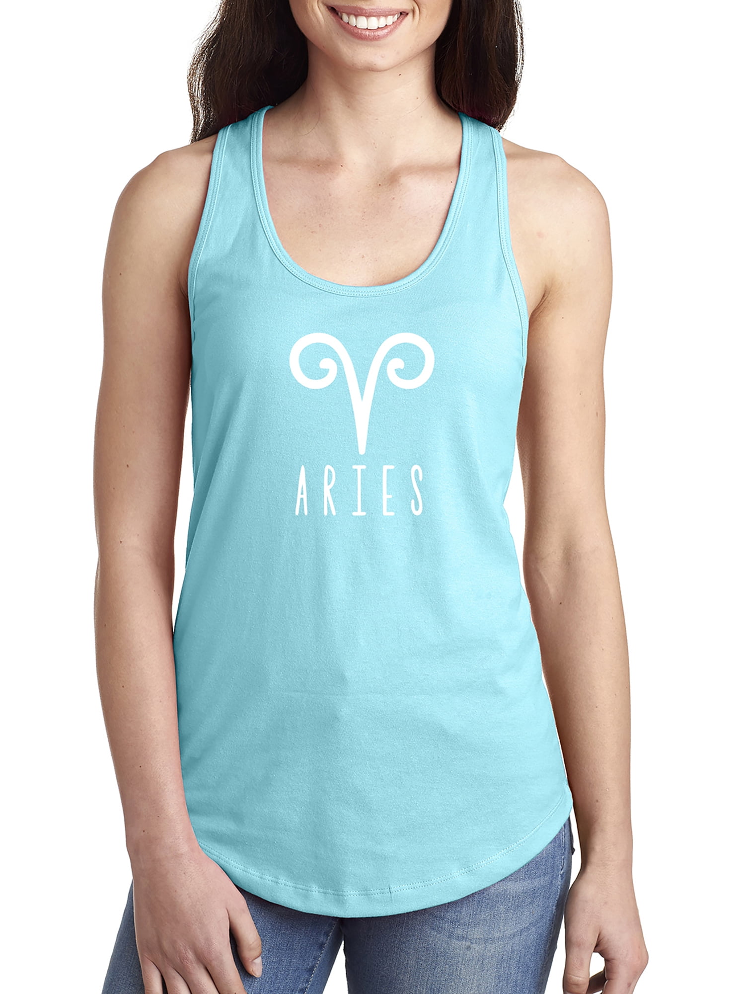 Aries Zodiac Sign Racerback Tank - Walmart.com