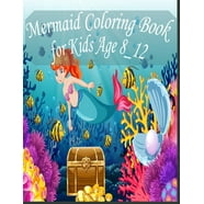 Mermaids and friends Coloring Book : 21 Cute and Unique Coloring Pages ...