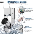Vertical Sausage Stuffer Machine, 5L/11LBS - 304 Stainless Steel - 2 ...