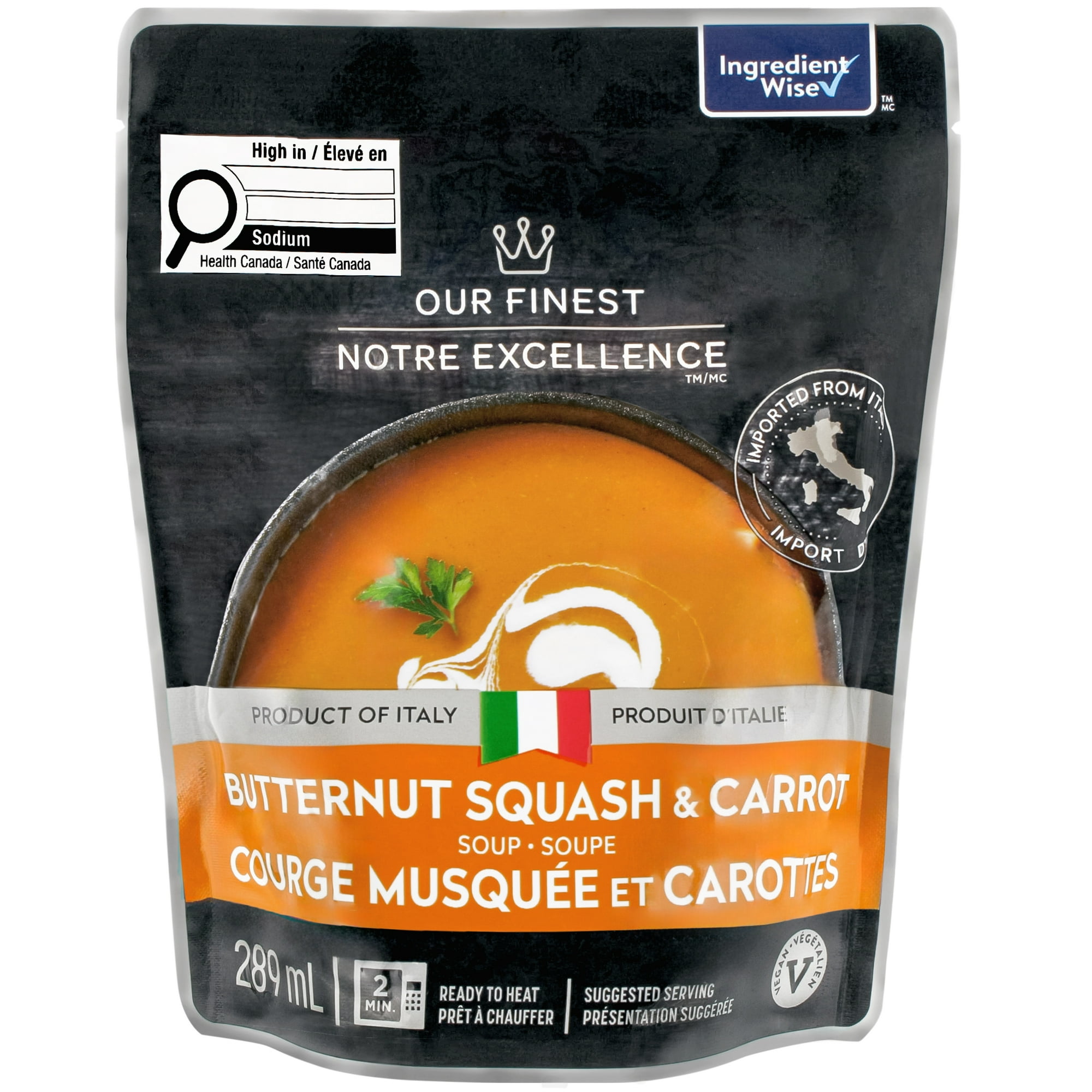 Click here for Our Finest Butternut Squash & Carrot Soup 289 Ml prices