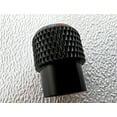 C5 Corvette Valve Stem Caps - Black Knurled - Walmart.com