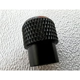 C5 Corvette Valve Stem Caps - Black Knurled - Walmart.com