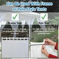 Premier Tents 8-Foot Canopy Leg Drapes for Commercial Tents and Special ...