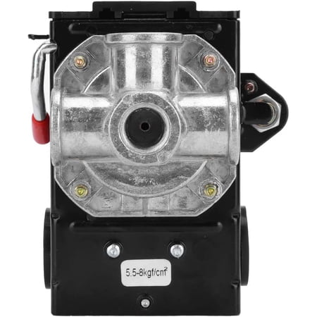 Pressure Switch, 75~120 Psi 4 Hole G1/4" Automatic Pressure Switch ...