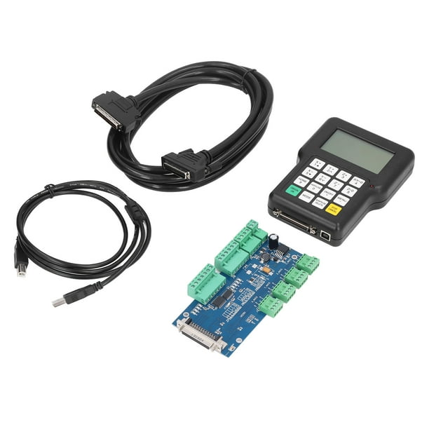 Engraving Machine Controller 3 Axes CNC DSP Remote Hand Control Supports High Microstepping ...