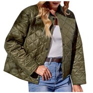 S.E.B. by Sebby Quilted Jacket with Detachable Hood (Women’s) - Walmart.com