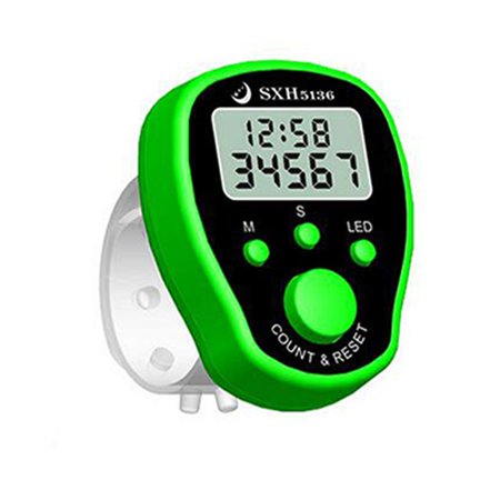 Digital Handheld Sports Stopwatch Stop Watch Time Clock Alarm Counter ...