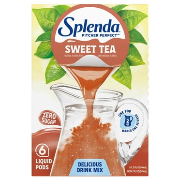 Splenda Pitcher Perfect Zero Sugar Drink Mix, Pink Lemonade, 6 Liquid ...