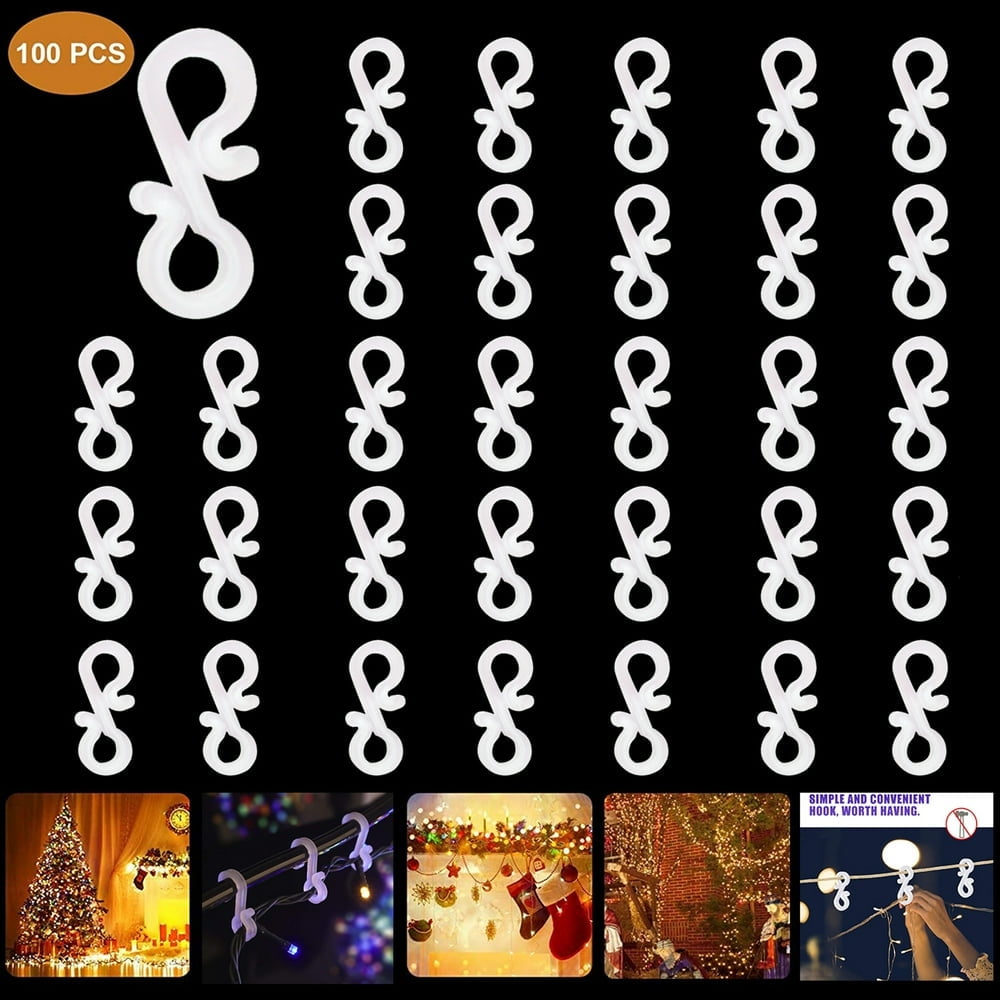 Click here for Mesase 100pcs Christmas Outdoor Hanging Lights Str... prices