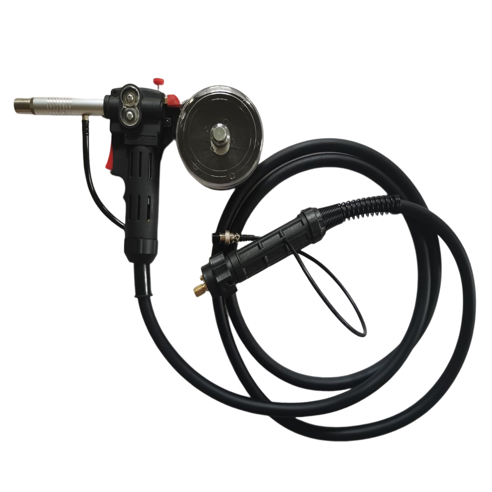 Techtongda Euro Adpator MIG Welder Spool Gun Wire Feed with 9.8ft Cable ...