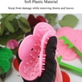 Convenient Pretty Pink Plastic Rose Stem Stripper Effortless And Easy