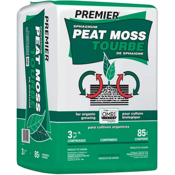 Compressed Sphagnum Peat Moss - 3.8 Cu. Ft. - Walmart.ca