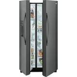 FRIGIDAIRE GRSC2352AD SIDE BY SIDE FREESTANDING REFRIGERATOR Black ...