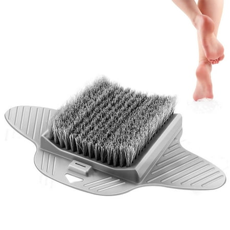 Shower Foot Scrubber with Pumice Stone, Foot Clean, SMooth, Exfoliate ...