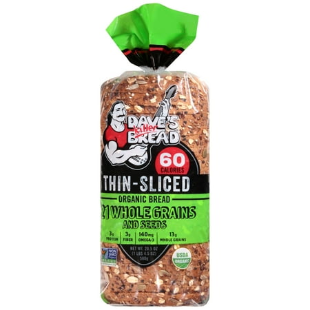 Dave's Killer Bread® Thin Sliced 21 Whole Grains and Seeds Organic ...