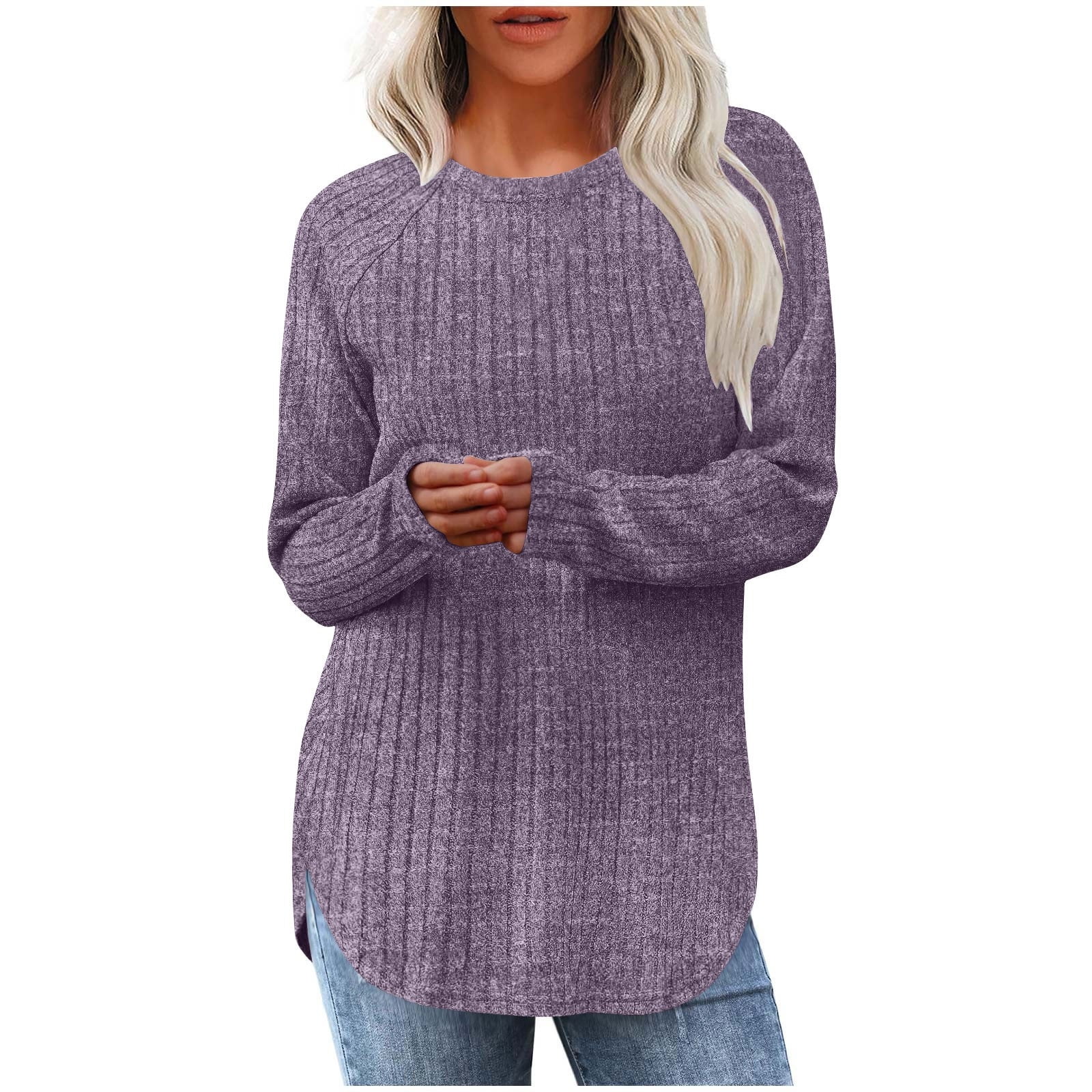 Click here for Fasesh Tunic Sweaters For Women  Long Sleeve Shirt... prices