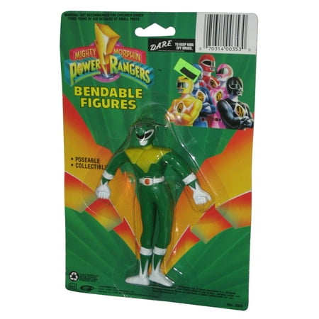 Power Rangers Bendable Gordy Toy Poseable (1994) Vintage Green Ranger ...