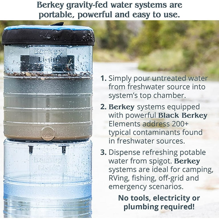 Berkey Light Water Filtration System | Shelly Lighting