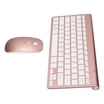 Wireless Keyboard Mouse Set, Comfortable Ergonomics, Universal PC Combo ...