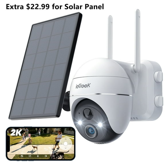 Solar Powered Outdoor Camera
