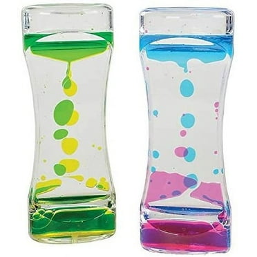 Walmart 3 Types Liquid Motion Bubbler Sensory Fidget Toys, Stress ...