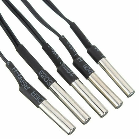 10 Pieces Stainless Steel Temperature Sensor Universal Pieces Portable ...