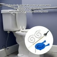 2Pcs Universals Toilet Drain Valves Flapping Covers Toilet Flapper ...