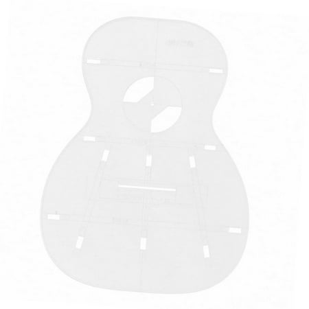 26inch Ukulele Body Template DIY for Guitar Luthier Builder Tool ...