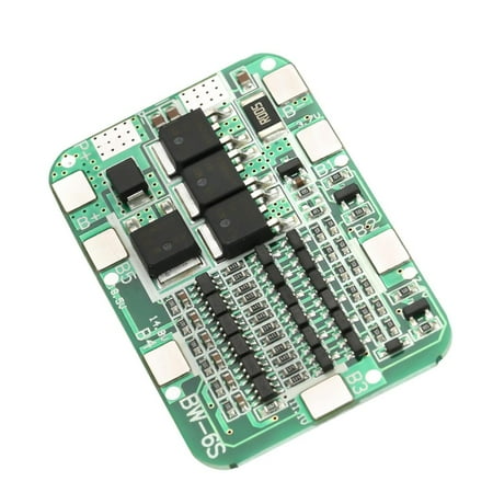 6S 15A 22V 24V Battery Lithium Battery Protection Protection Board PCB ...