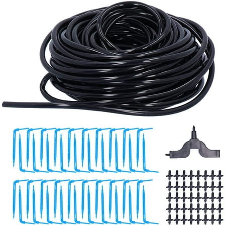 Irrigation Kit, 15m Watering Dripper Hose Set, Diaphragm?Type Steady Be ...