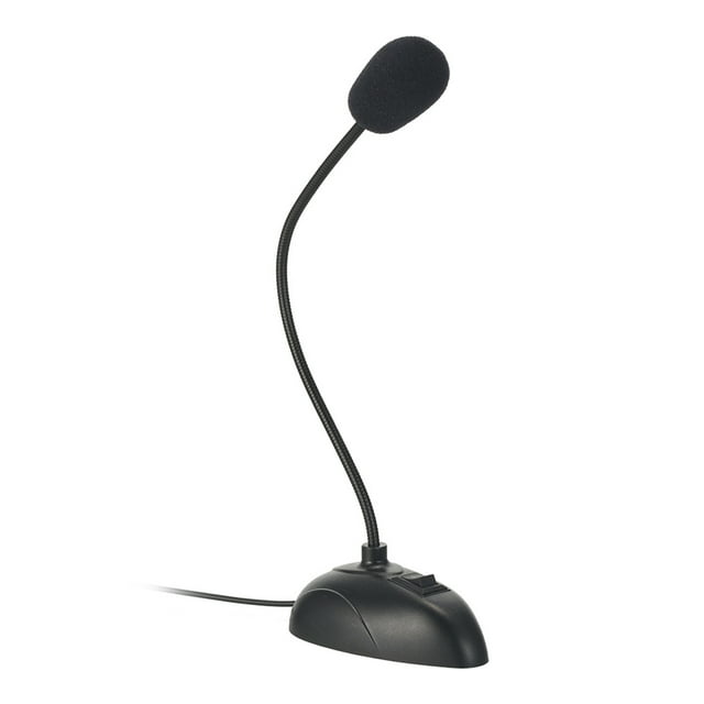 Carevas Flexible Stand Studio Speech Microphone 3.5mm Plug Gooseneck ...