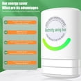 Compact Plug-in Outlet Device with Indicator Light, ABS Housing, Easy ...