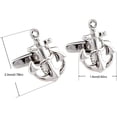 Tarien Mens Vintage Boat Anchor Sailors Ocean Cufflinks Steel Wedding ...