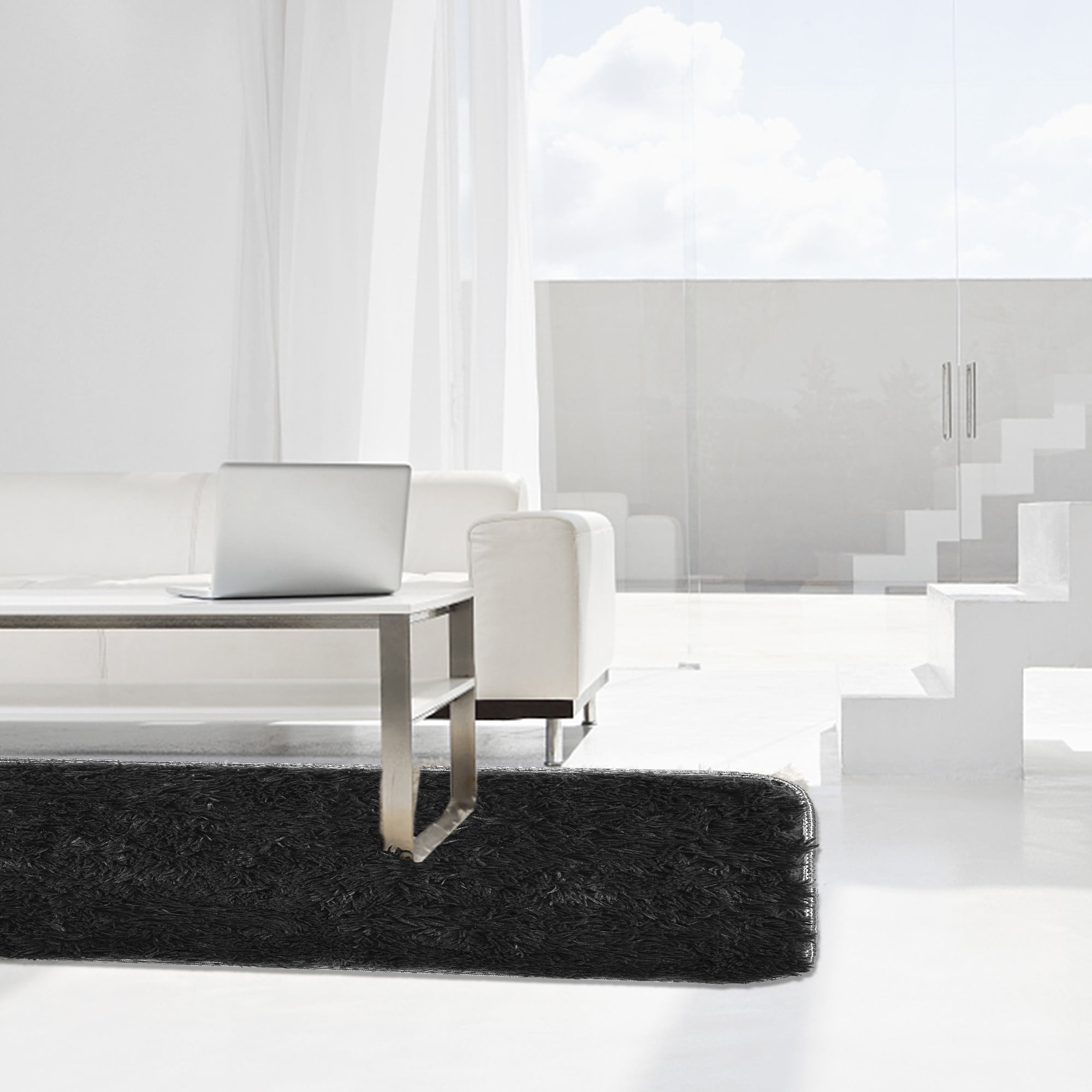 KingShop Soft Comfy Fluffy Shag Area Rug for Bedroom Living Room Fluffy ...