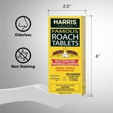 Harri's Roach Killer Tablets, Boric Acid with Lure, 2 Packs, 6oz Each ...