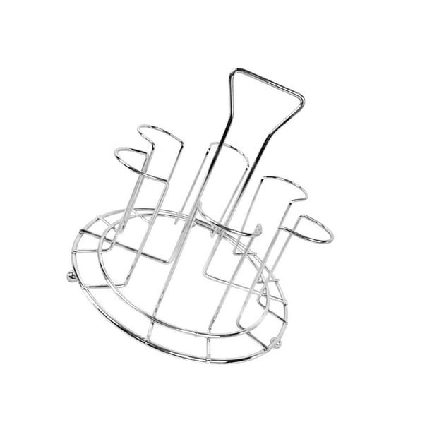 Stainless Steel 6-Cups Stand Holder Kitchen Glasses Mugs holder ...