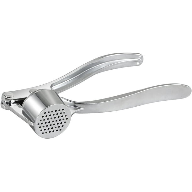 Steel Garlic Press - Ginger Crusher - Kitchen Utensil - Easy to Clean ...