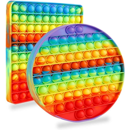 2 Packs Jumbo Popitsfidgets Toy for Kids Adult, Giant Huge Large Mega ...