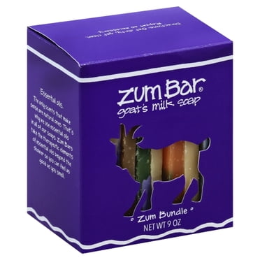 Zum Bar Goat's Milk Soap - Almond - 3 oz (3 Pack) - Walmart.com