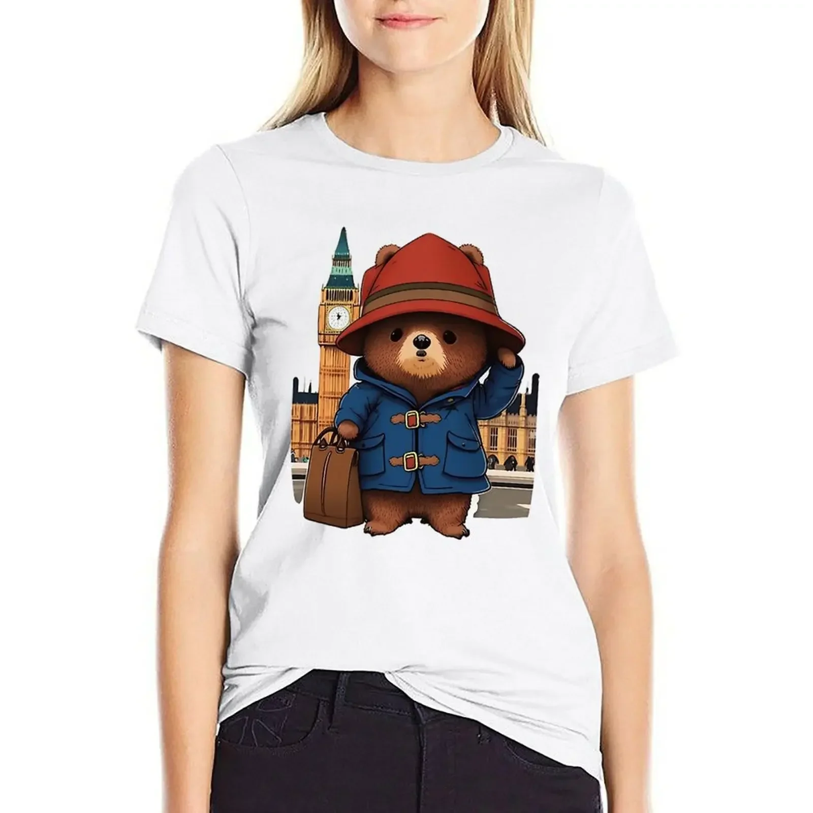 Click here for Unbranded Paddington Bear In London T-Shirt Summer... prices