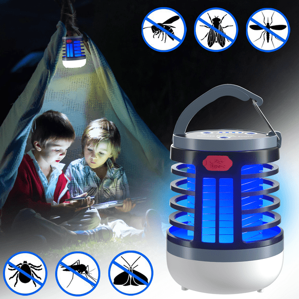 Bug Zapper Indoor 800V Rechargeable Mosquito Zapper Electronic Insect ...
