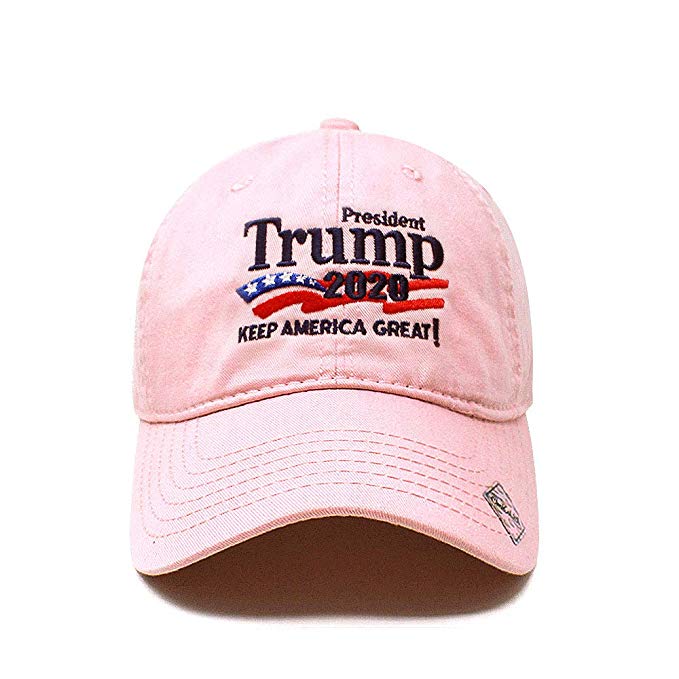 ChoKoLids Trump 2020 Keep America Great Campaign Embroidered USA Hat ...