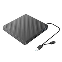 GJX External Blu-ray Drive DVD/BD Player Read/Write Portable Blu-ray ...