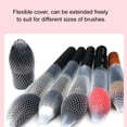 BIMZUC 100Pcs Makeup Brush Net Cosmetic Brush Mesh Protector Protective ...