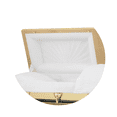 Titan Casket, Reflections Series Funeral Casket in Gold - Walmart.com