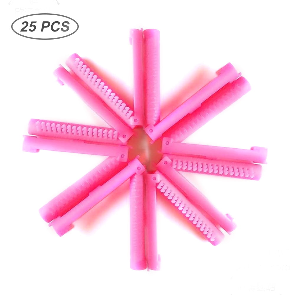 25 piezas Perm Rods Wave Rods Perming Curler Salón de belleza yeacher ...
