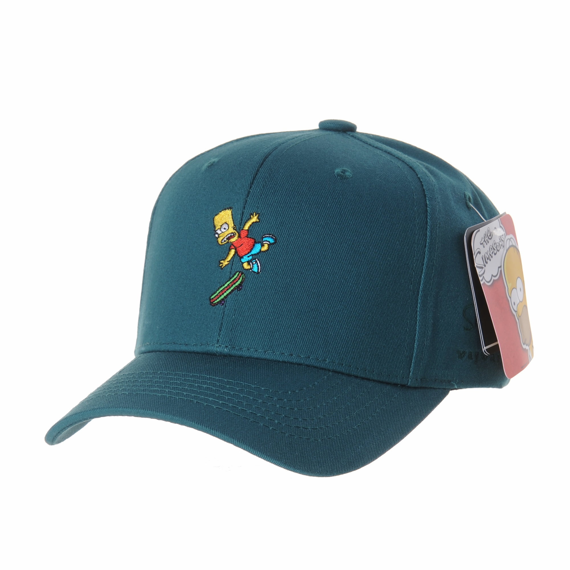 WITHMOONS The Simpsons Ball Cap Bart Skateboard Matt Groening HL1582 ...