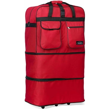 Orben Thousand Mile Duffel Bag Perfect for Multi-Day Travel, Rust Red ...