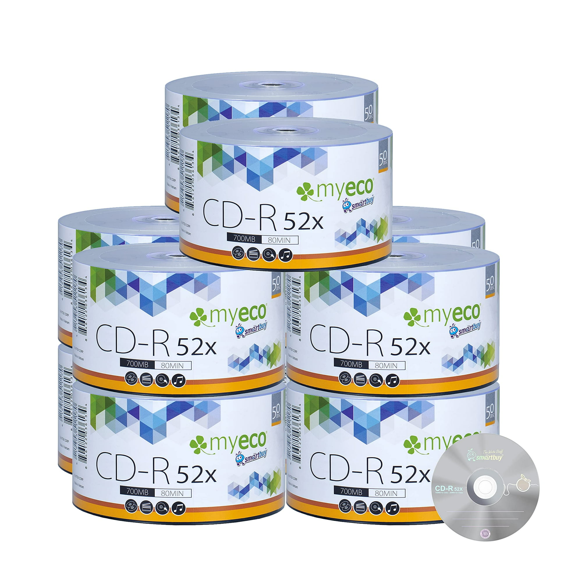 Click here for My Eco 500 Pack Myeco Cd-R Cdr 52x 700mb 80min Eco... prices