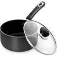 Utopia Kitchen Cookware Nonstick Small Cooking Sauce Pot Set - 1 Quart ...